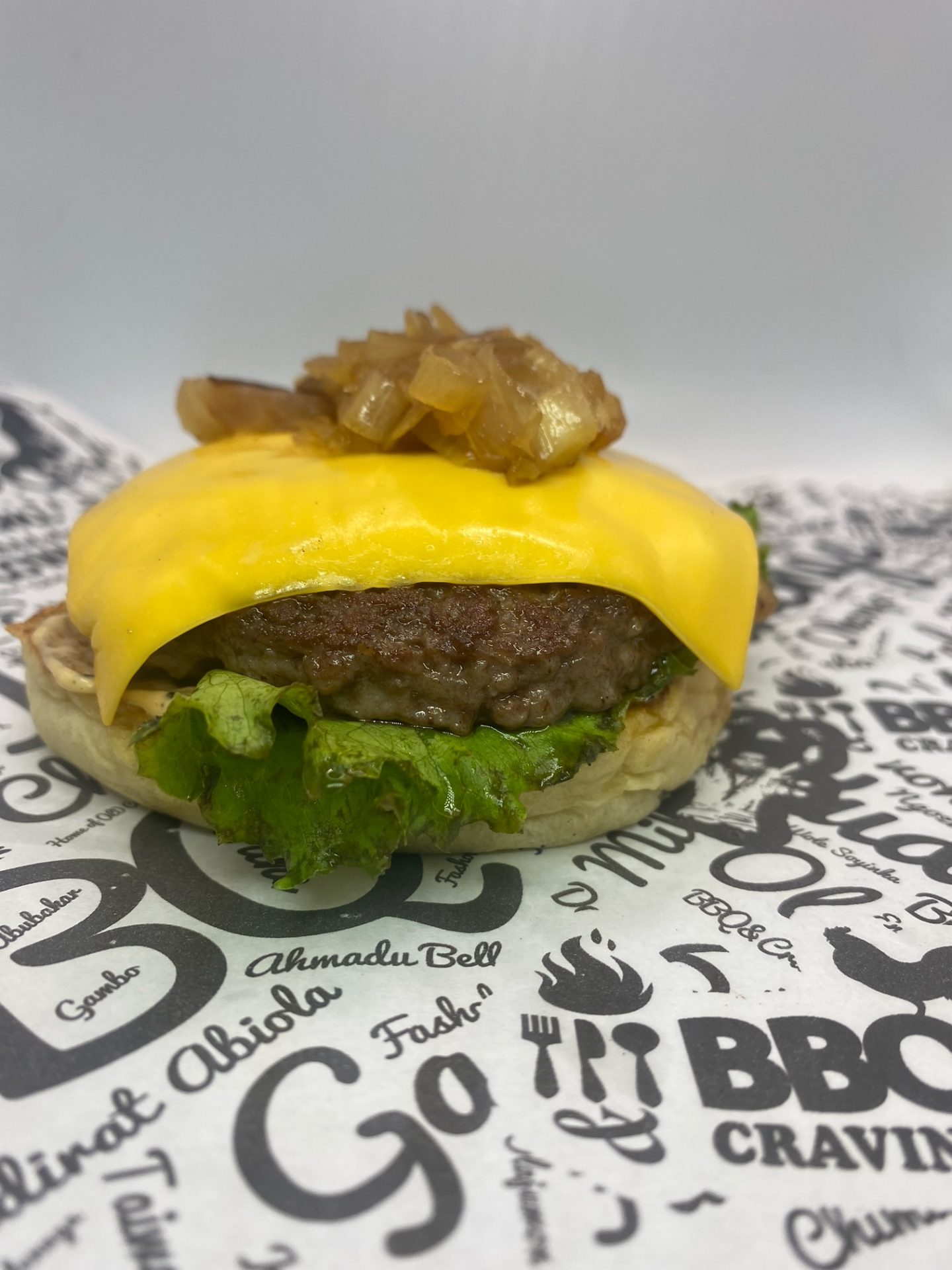 Cravings Cheese Burger – BBQ & Cravings