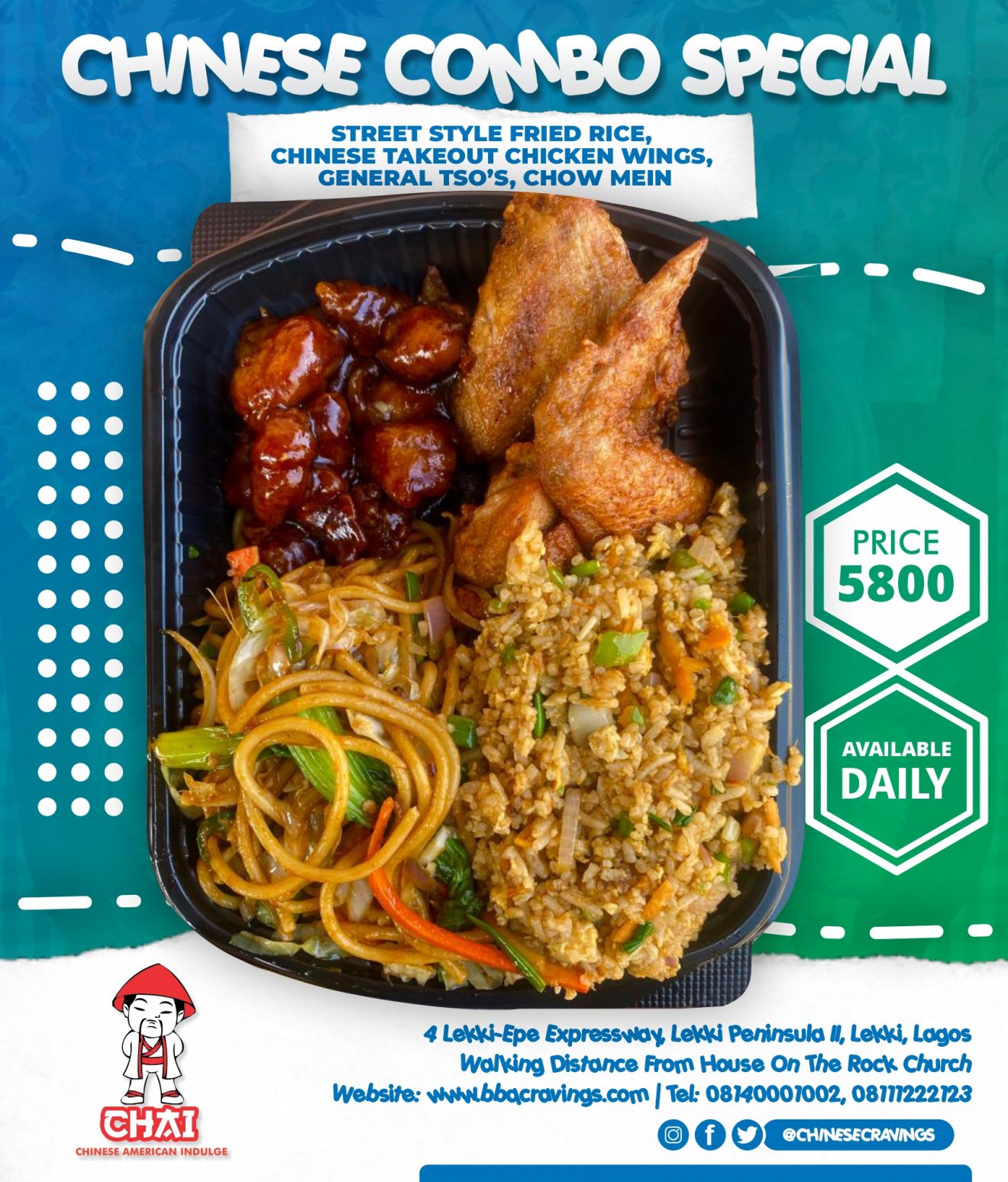 Chinese Combo Special – BBQ & Cravings